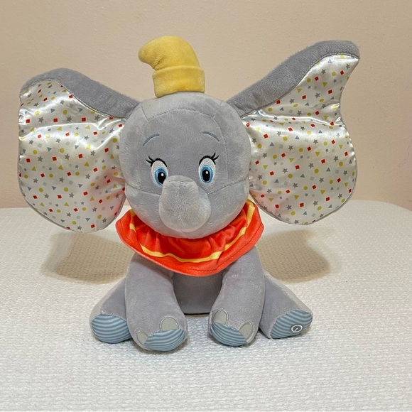 Disney | Toys | Disney Baby Dumbo Animated Plush Flapping Ears Music ...